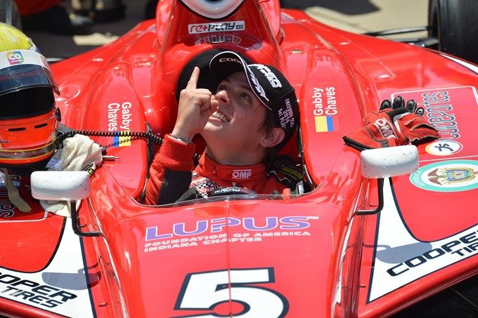 IndyCar : le jeune Colombien Gabby Chaves à temps plein chez Bryan Herta