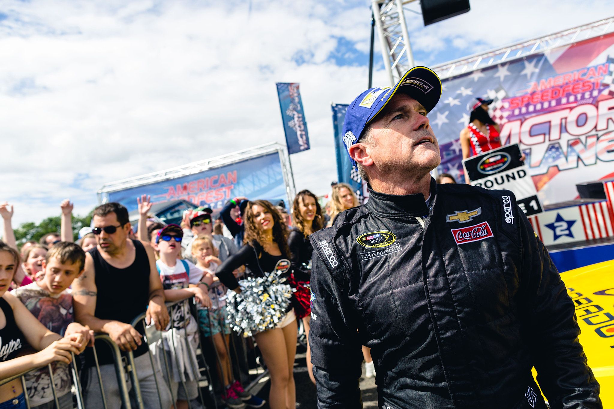 La légende Bobby Labonte en NASCAR Whelen Euro Series 2018