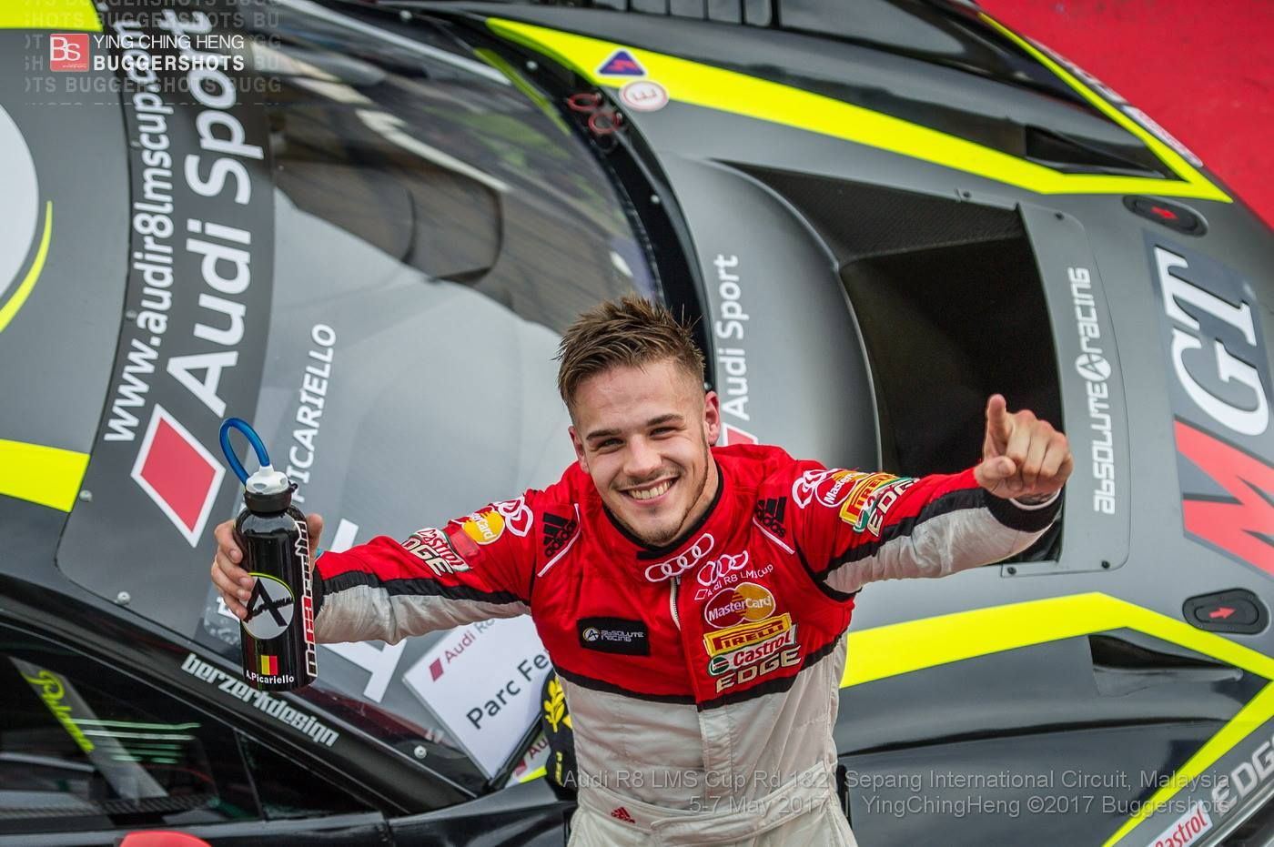 Alessio Picariello solide leader de l'Audi R8 LMS Cup en Asie